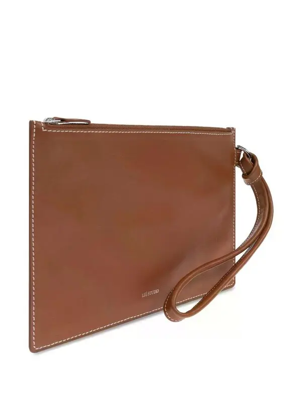 Lié Studio The Charlie Clutch Bag - Brown