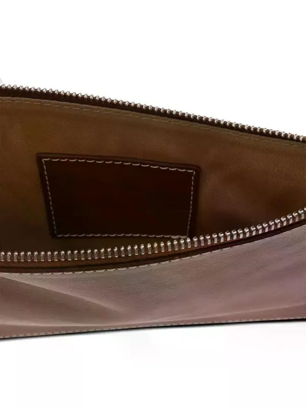 Lié Studio The Charlie Clutch Bag - Brown