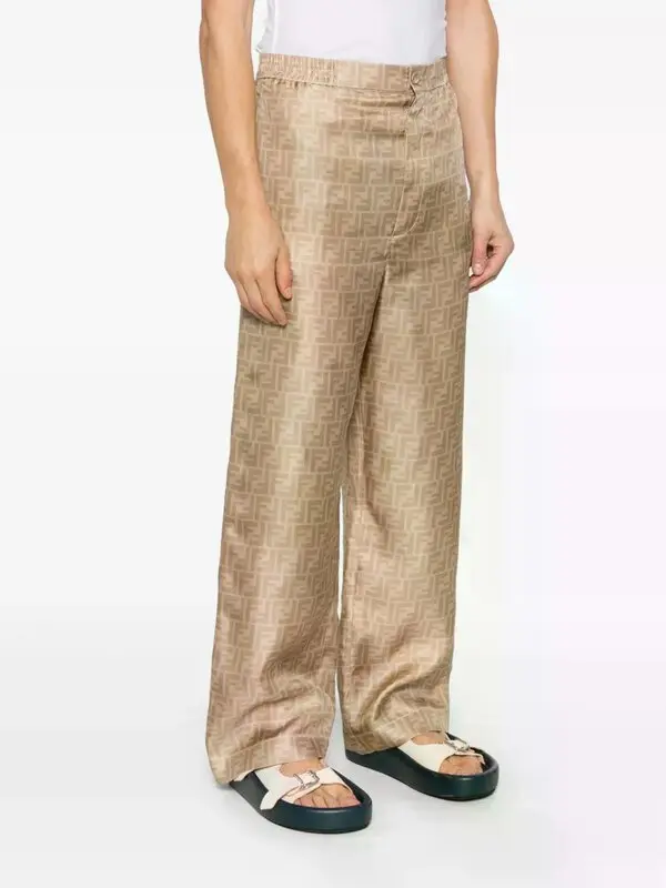 Fendi Silk Trousers