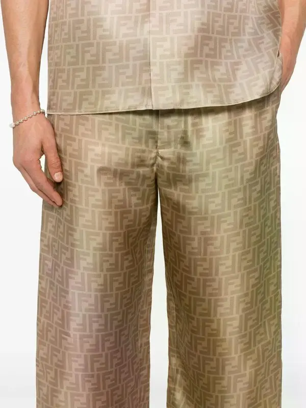 Fendi Silk Trousers