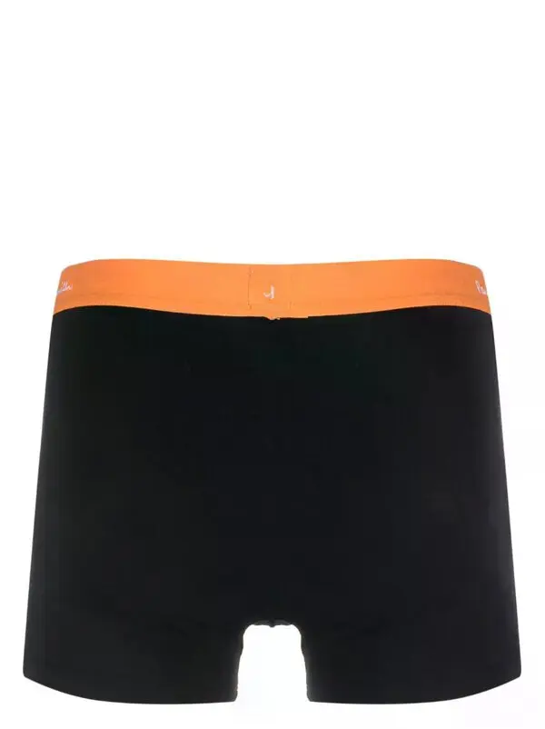 Paul Smith Logo-waistband Organic Cotton Boxers