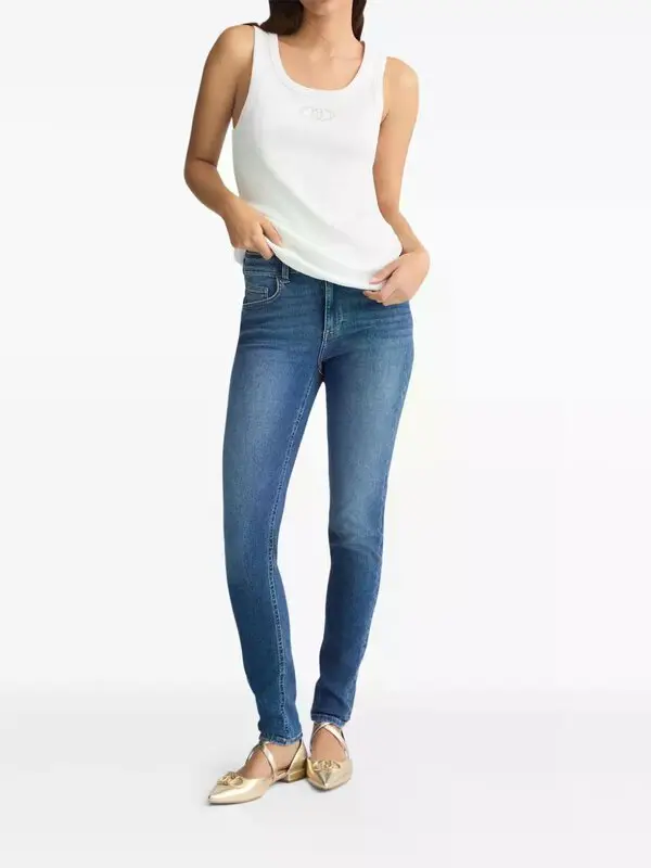 Liu Jo Skinny Rhinestone Jeans