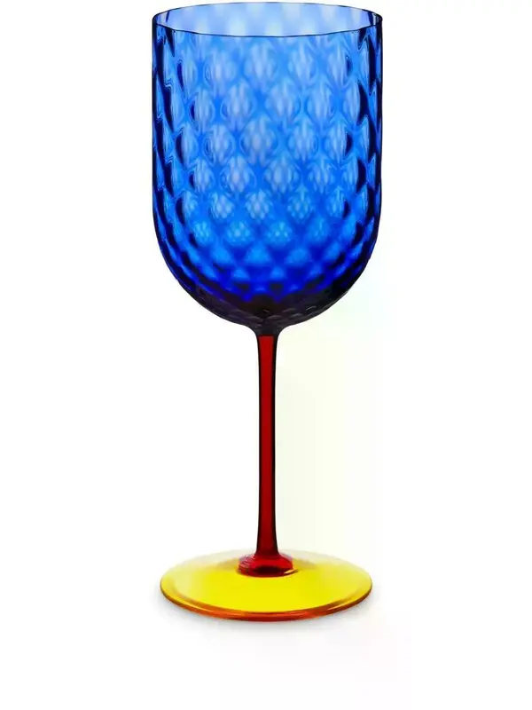 Dolce & Gabbana Murano Wine Glass - Blue
