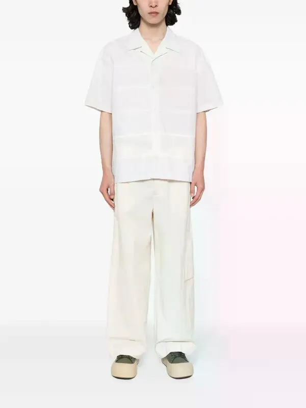 CRAIG GREEN Panelled Cotton Short-sleeve Shirt