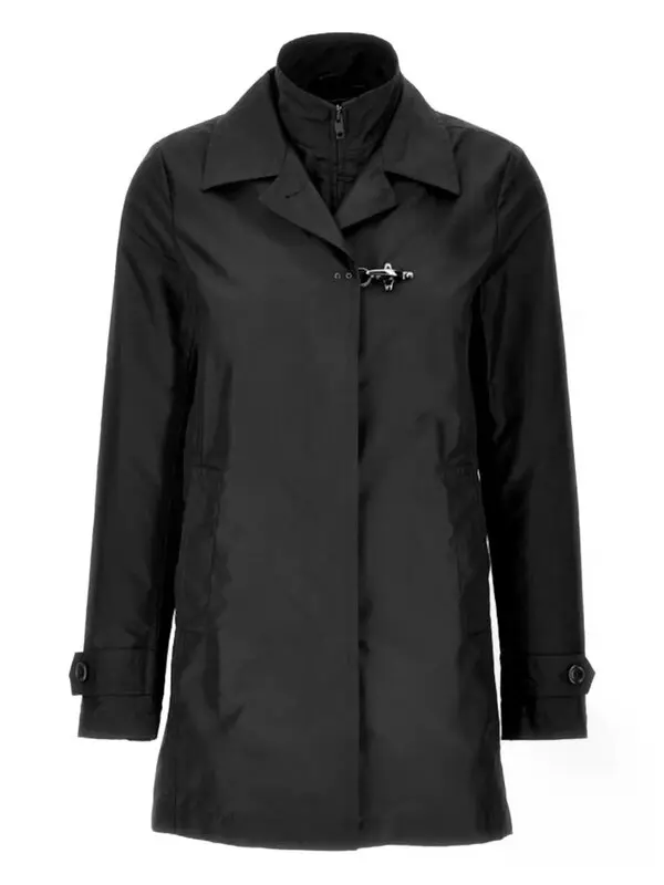 FAY Virginia Morning Trench Coat - Black