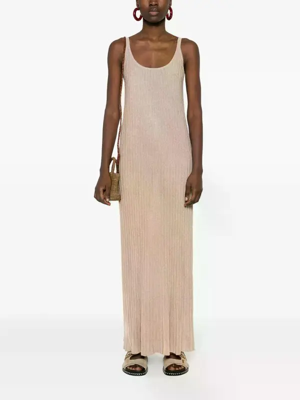 Max Mara Ritmo Lurex-detail Dress