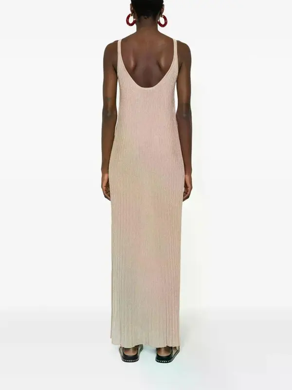 Max Mara Ritmo Lurex-detail Dress