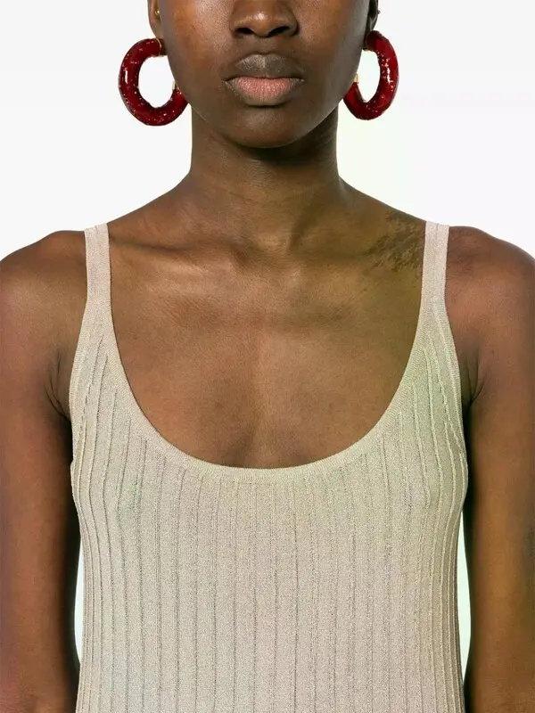 Max Mara Ritmo Lurex-detail Dress