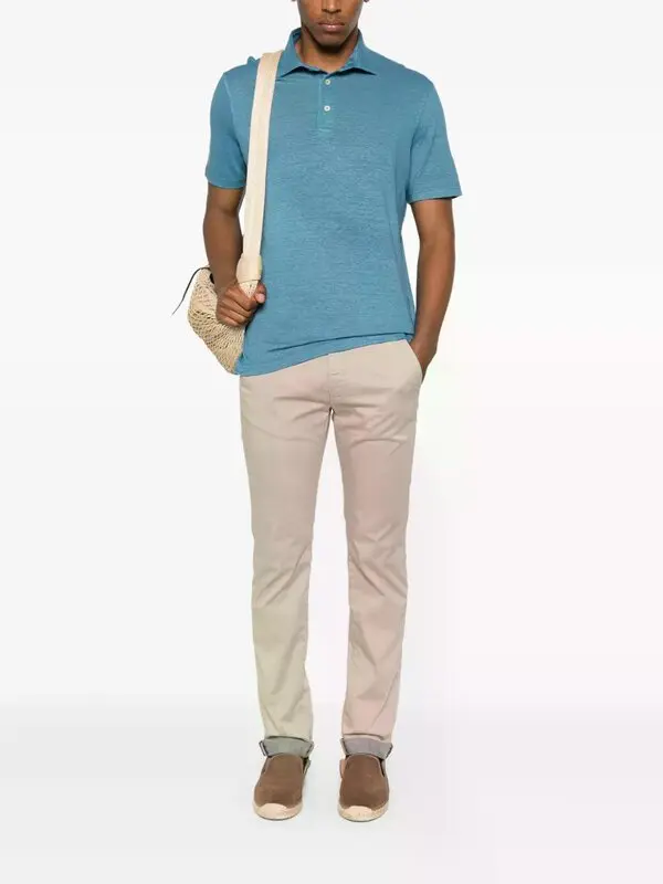 MASON'S Turn Up-cuff Chinos - Neutrals