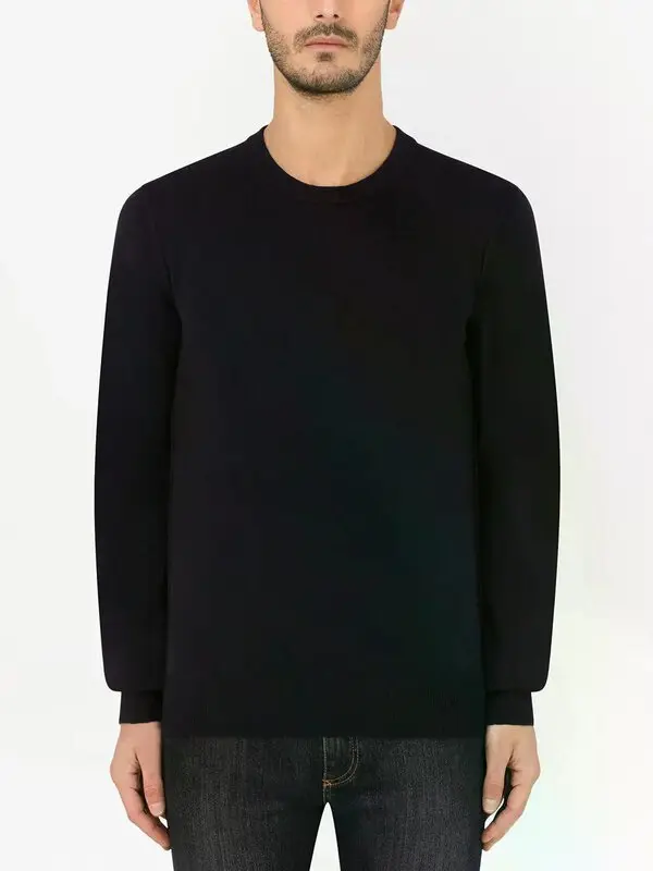 Dolce & Gabbana Round Neck Cashmere Jumper