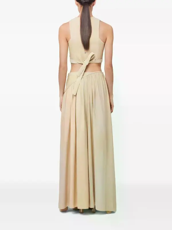 Rabanne Pleated Maxi Skirt