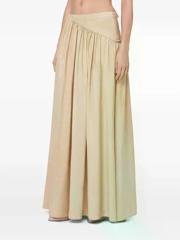 Rabanne Pleated Maxi Skirt
