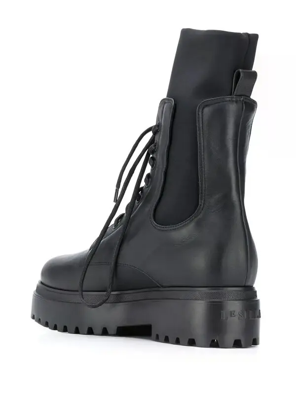 LE SILLA Ranger Leather Chelsea Boots