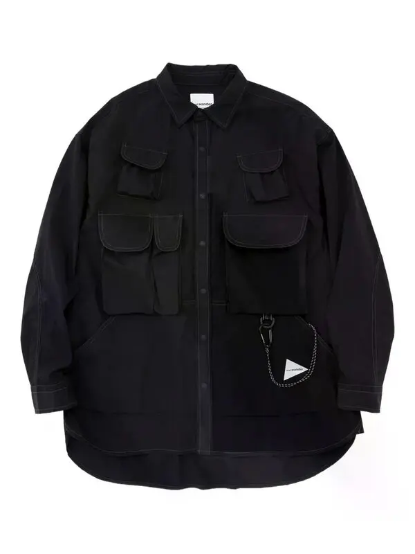 AND WANDER Cotton-blend Shirt