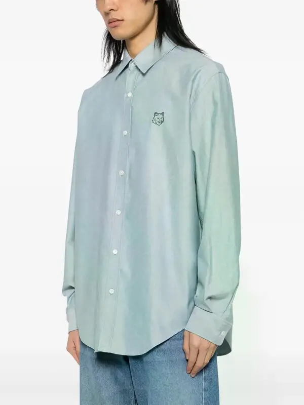 Maison Kitsuné Contour Fox Head Skate Shirt