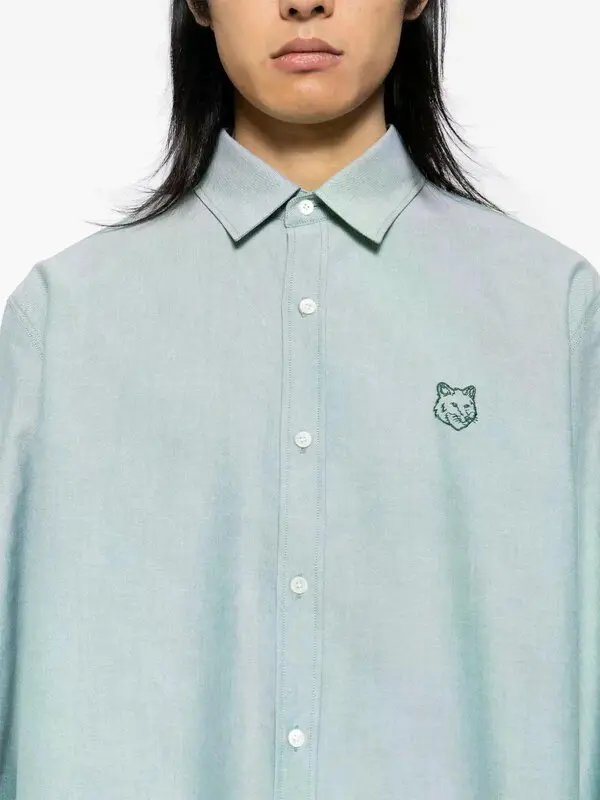 Maison Kitsuné Contour Fox Head Skate Shirt