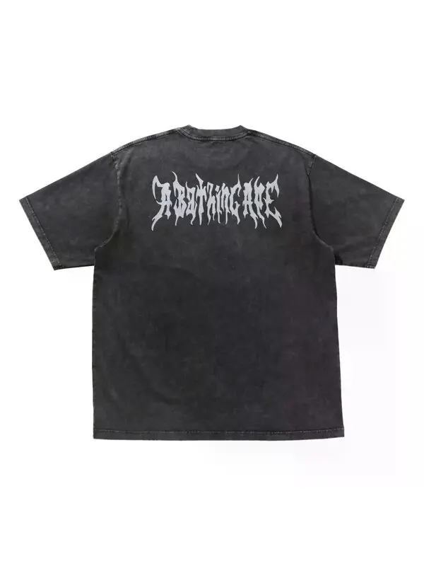 A BATHING APE Head Cotton T-shirt - Black