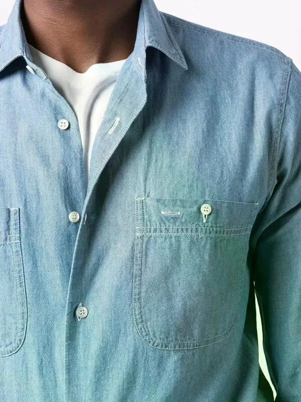 Aspesi Denim Button-down Shirt