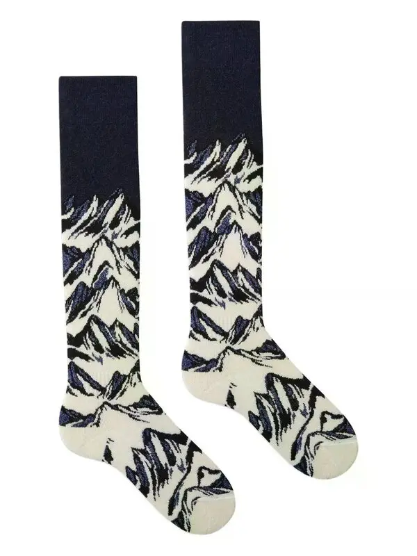 Fusalp Mount Ski Socks - Blue