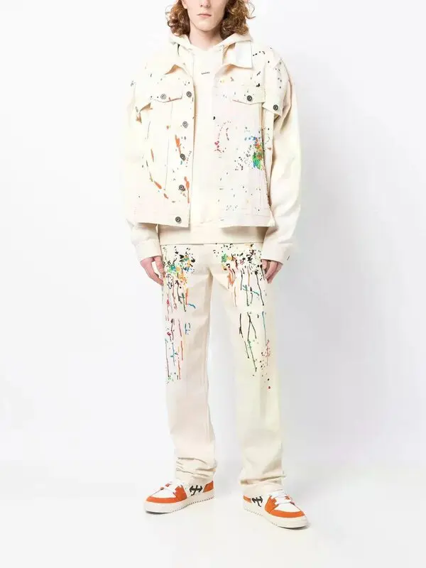 MOSTLY HEARD RARELY SEEN Embroidered Denim Jacket