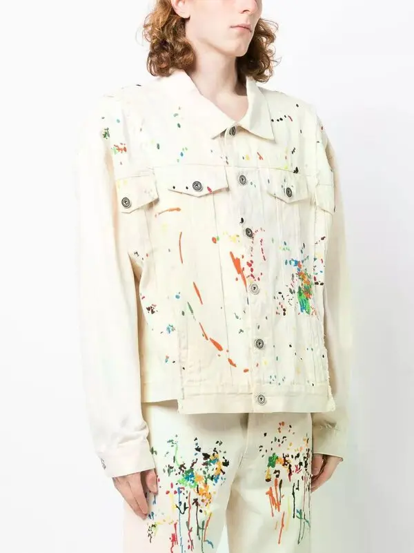 MOSTLY HEARD RARELY SEEN Embroidered Denim Jacket