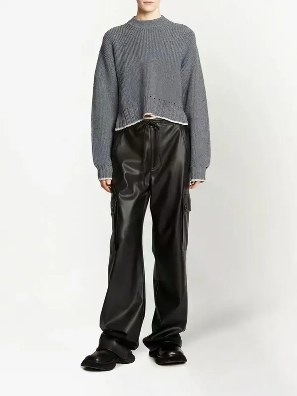 Proenza Schouler White Label Cashfeel Cut-out Detail Jumper