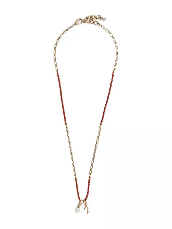 Dolce & Gabbana Gemstone-detail Necklace - Gold