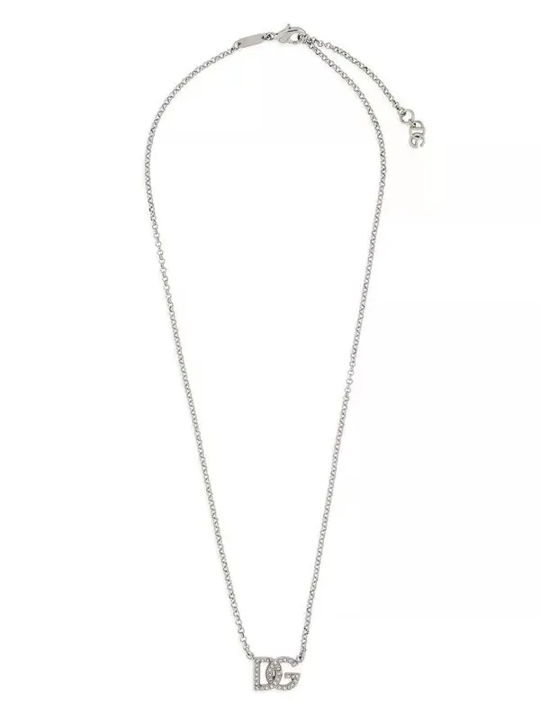 Dolce & Gabbana Dg-logo Chain Necklace