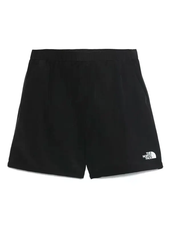 The North Face Logo Print Shorts - Black