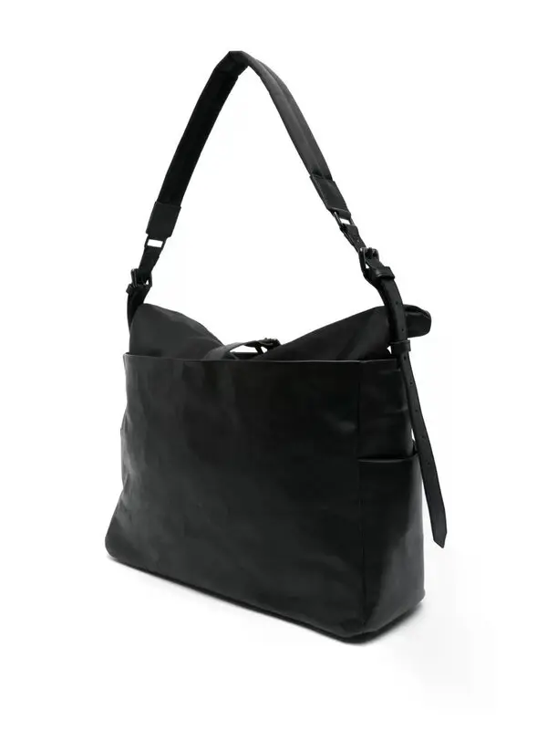 CORNELIAN TAURUS BY DAISUKE IWANAGA Leather Tote Bag - Black