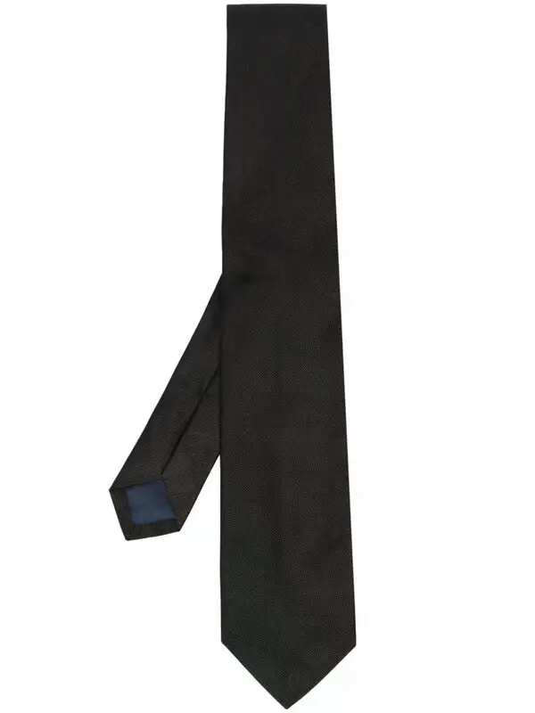 Polo Ralph Lauren Repp Silk Tie - Black