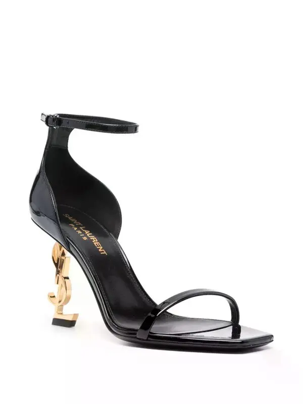 Saint Laurent Opyum 85mm Patent-leather Sandals