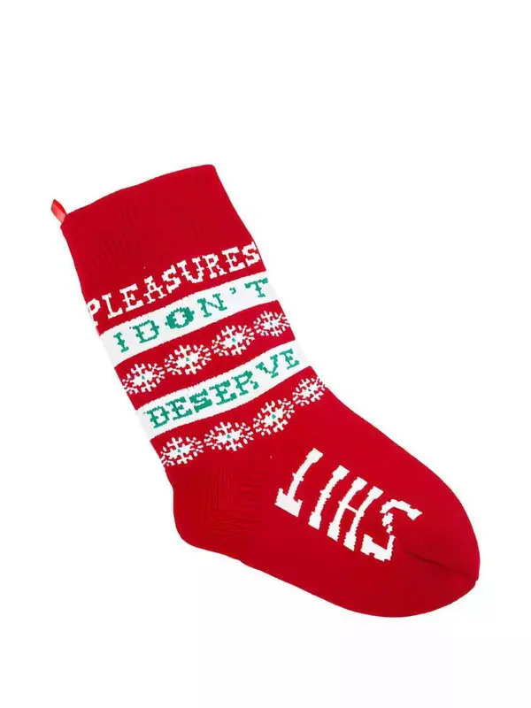 PLEASURES Naughty Holiday Socks