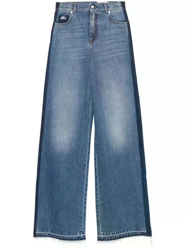 Alexander McQueen Logo-plaque Jeans