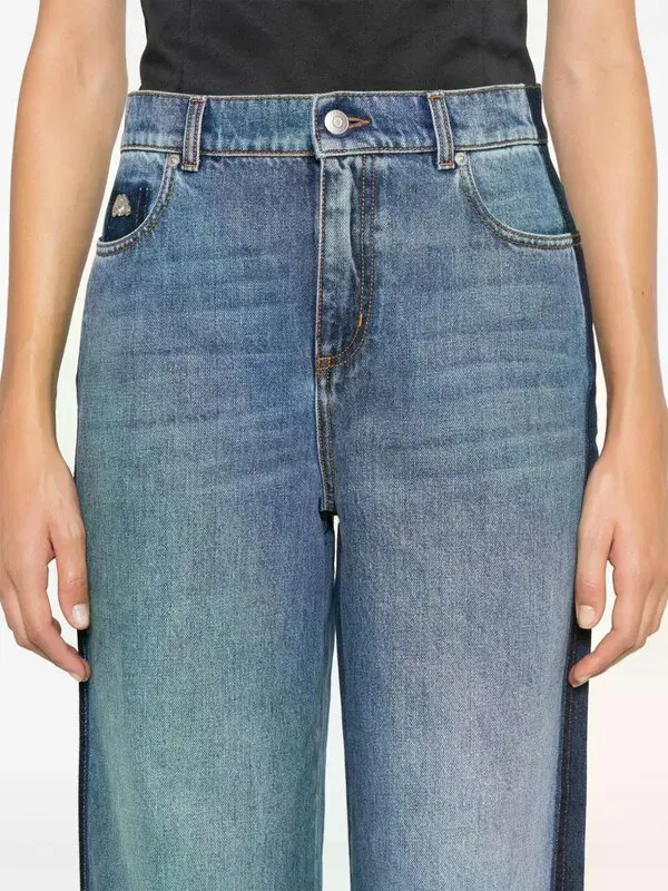 Alexander McQueen Logo-plaque Jeans