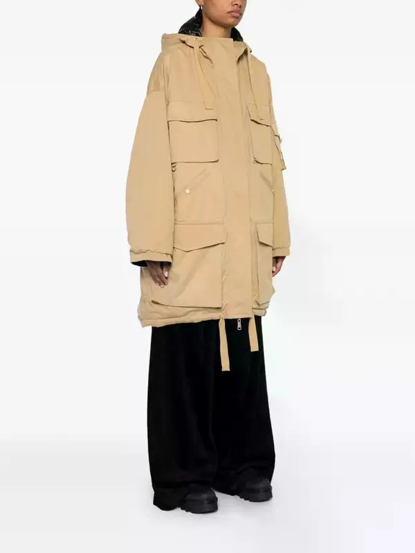 Dorothee Schumacher Reversible Cotton Parka Coat