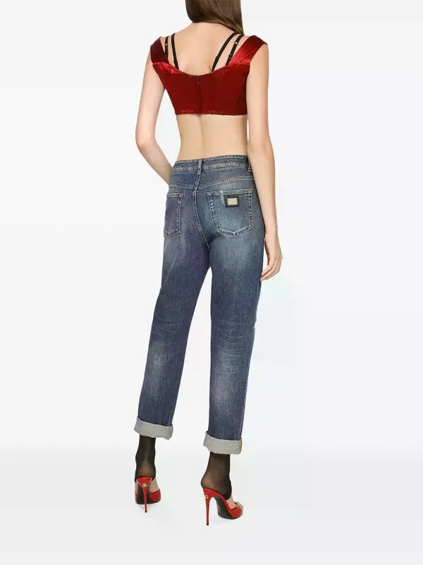 Dolce & Gabbana Distressed Boyfriend Jeans