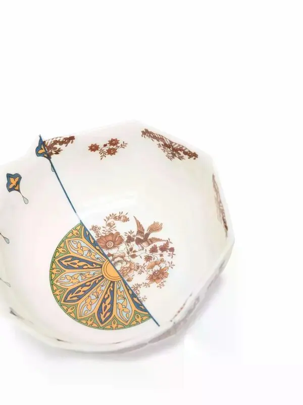 SELETTI Hybrid Contrast-print Bowl