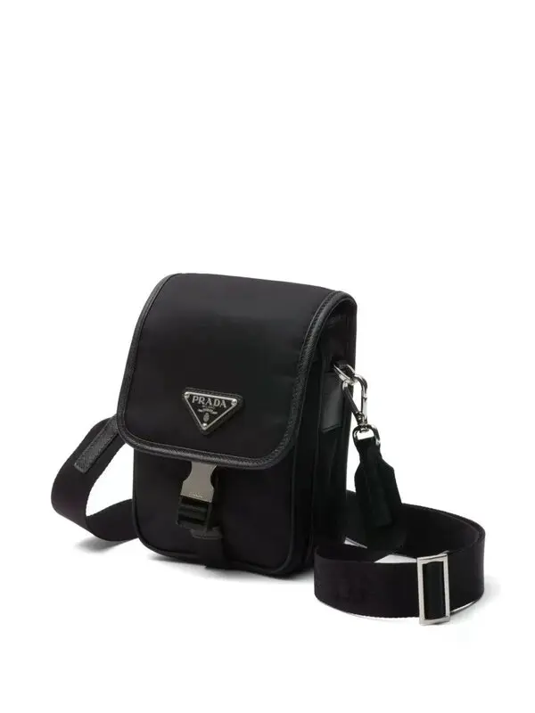 Prada Re-nylon Logo-plaque Messenger Bag