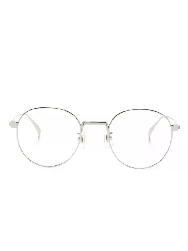 Dunhill Round Frame Eyeglasses - Silver