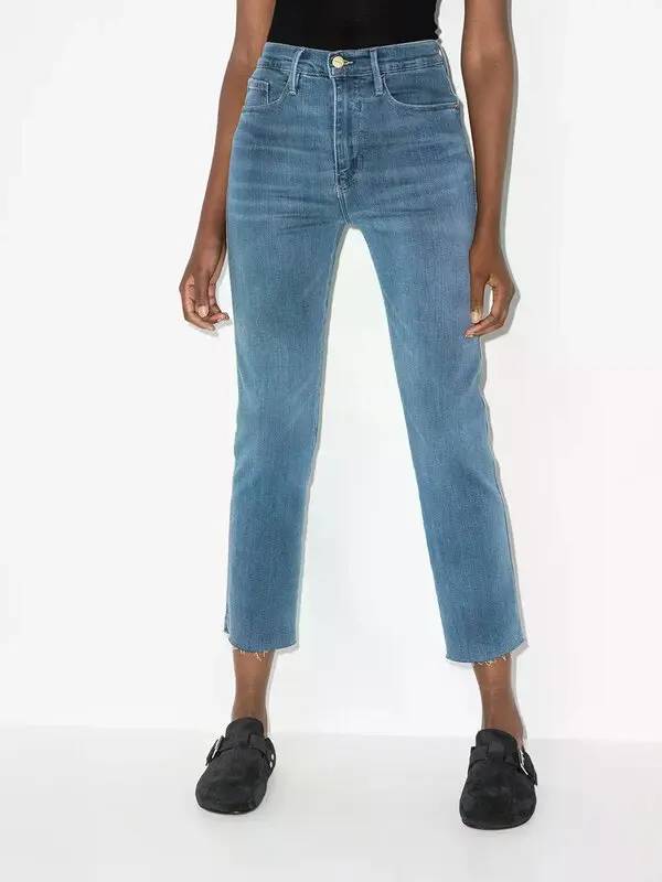 FRAME Le Sylvie Cropped Jeans