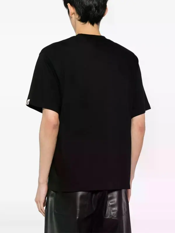 A BATHING APE Embroidered Logo T-shirt