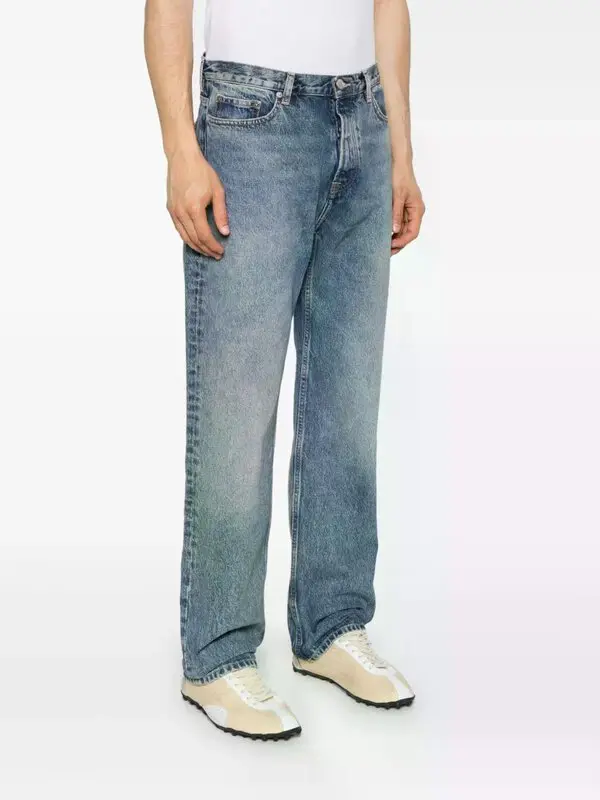 SAMSOE SAMSOE Saeddie Jeans In Light Grey Denim
