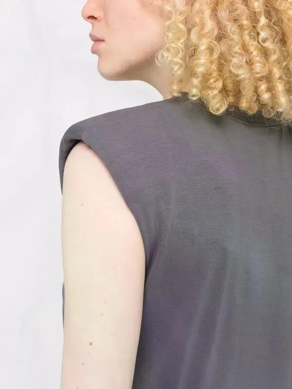 BLANCA VITA Sleeveless V-neck Top