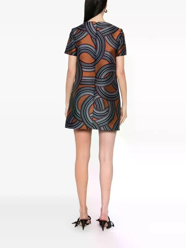 La DoubleJ Swing Mini Dress - Blue