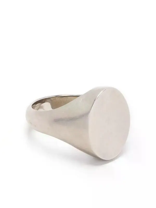 MAISON MARGIELA Chevalier Signet Ring - Silver