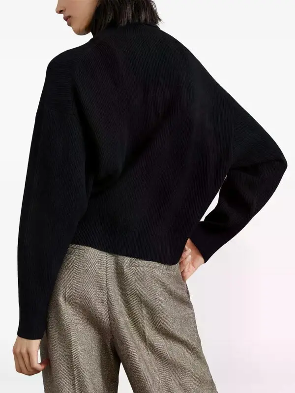 Brunello Cucinelli Ribbed Roll Neck Jumper