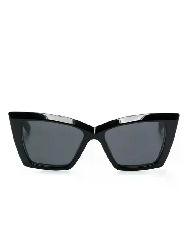 Saint Laurent Acetate Cat-eye Sunglasses - Black