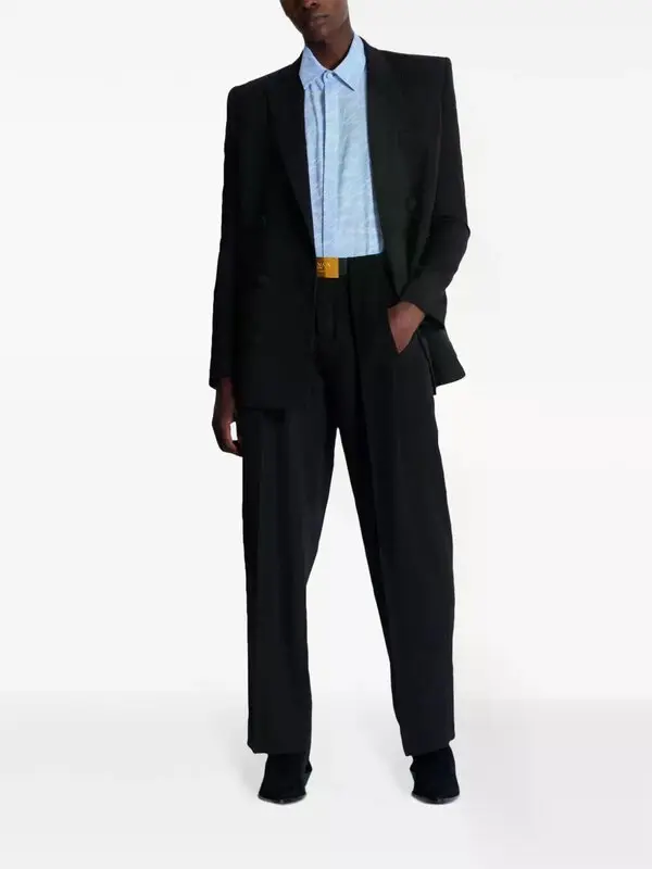 Balmain Jacquard Love Letter Print Shirt