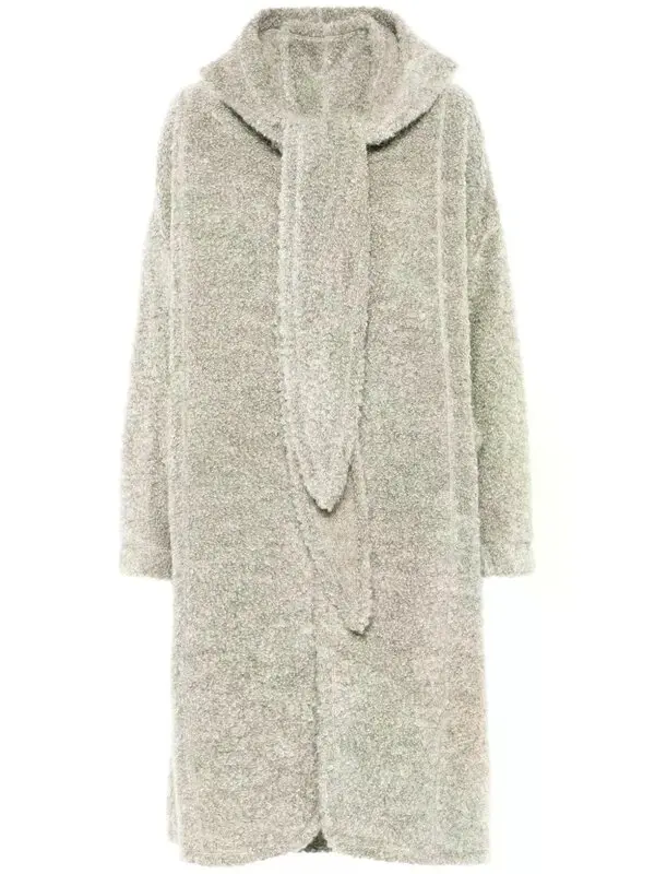 Issey Miyake Wool Loop Warn Coat
